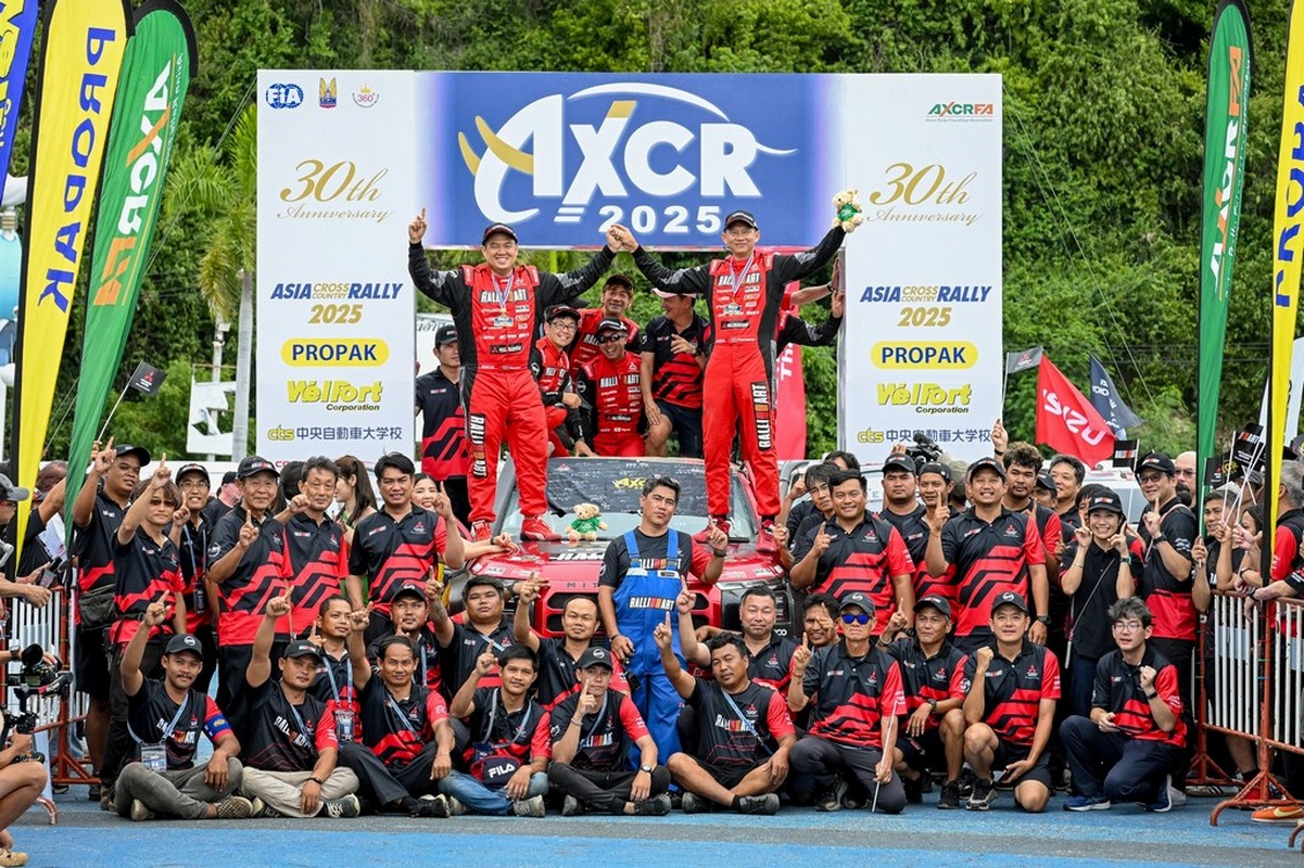 Mitsubishi wins top honors at AXCR 2025 - Thaiautonews.net